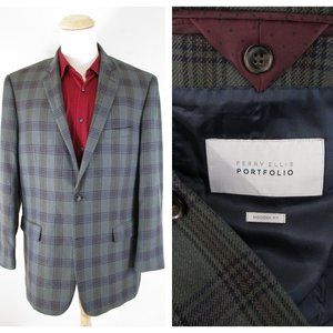 Perry Ellis Suits & Blazers | Perry Ellis 44r Sport Coat Blazer Suit ...